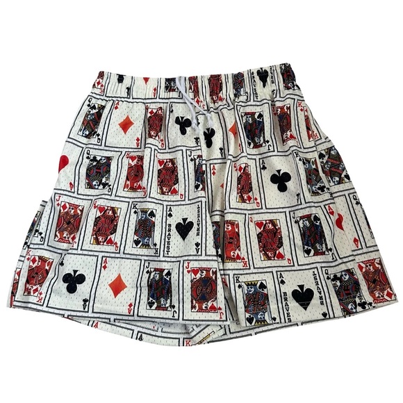 Bravest Studios | Shorts | Nwt Bravest Studios Poker Playing Card Print ...